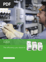 Catalogue MCB Schneider Acti9 | PDF | Electrical Engineering | Electronics