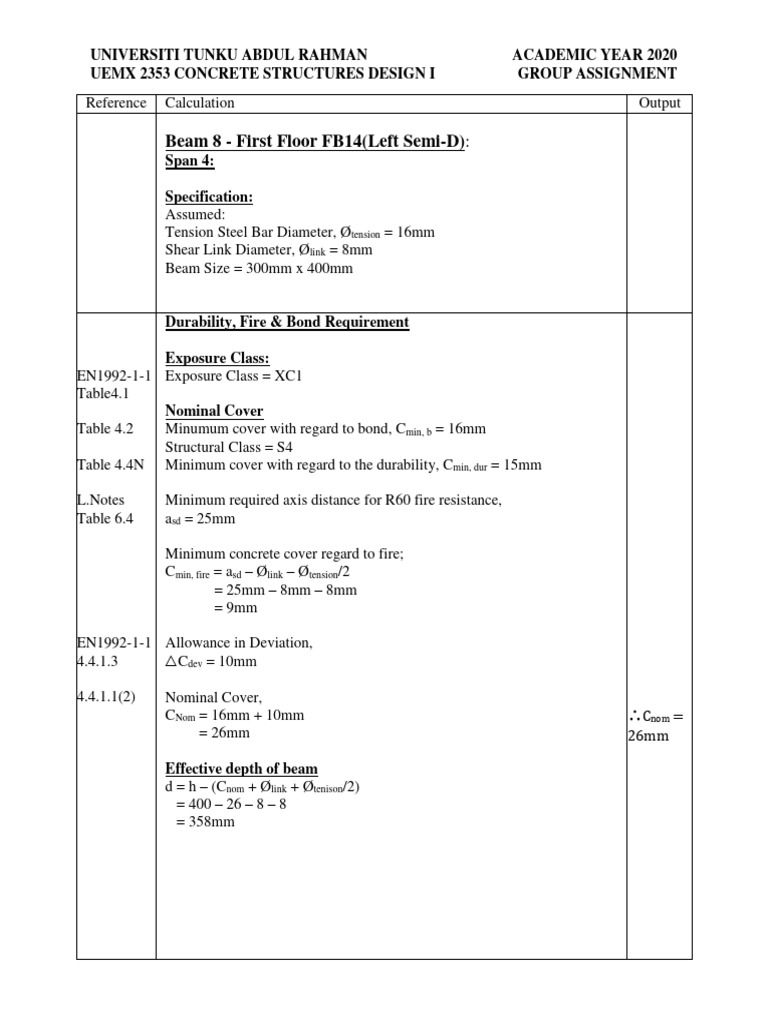 Beam Design Pdf