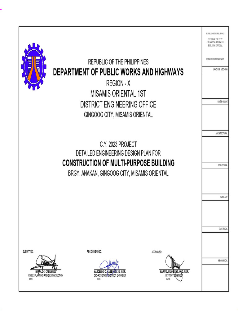 Const. of MPB Brgy Anakan Gingoog City Compressed | PDF