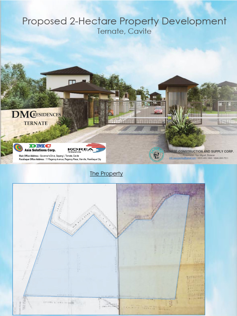 Co Presentation - DMC Ternate Housing Project | PDF