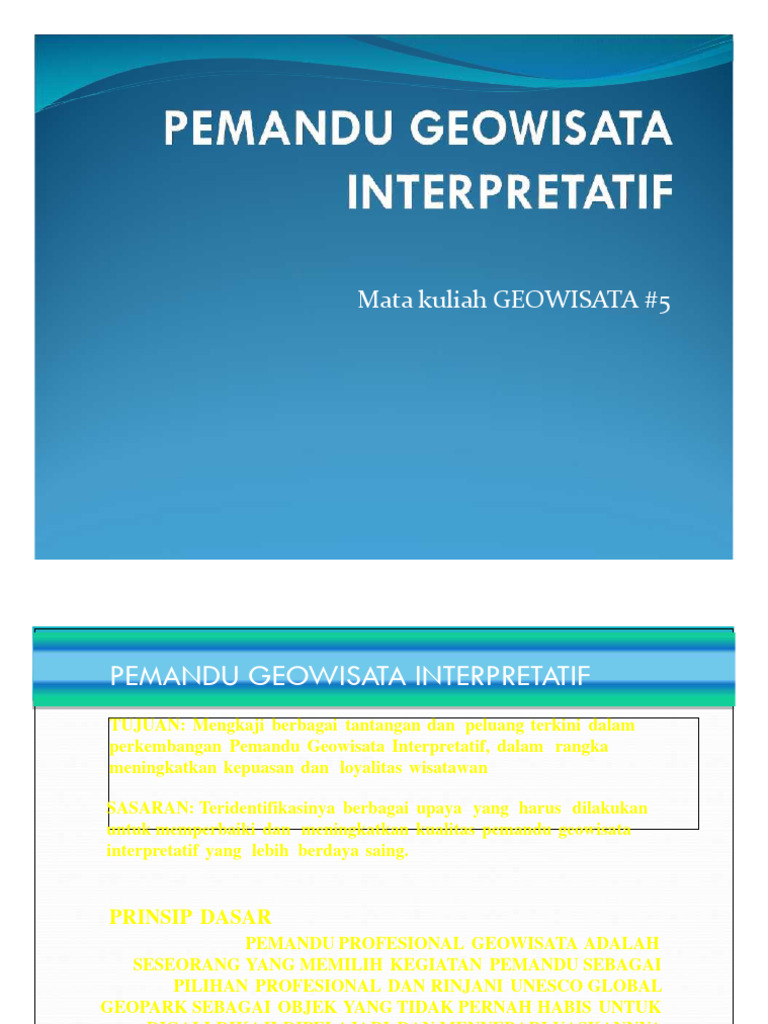 GeoWisata 5 | PDF