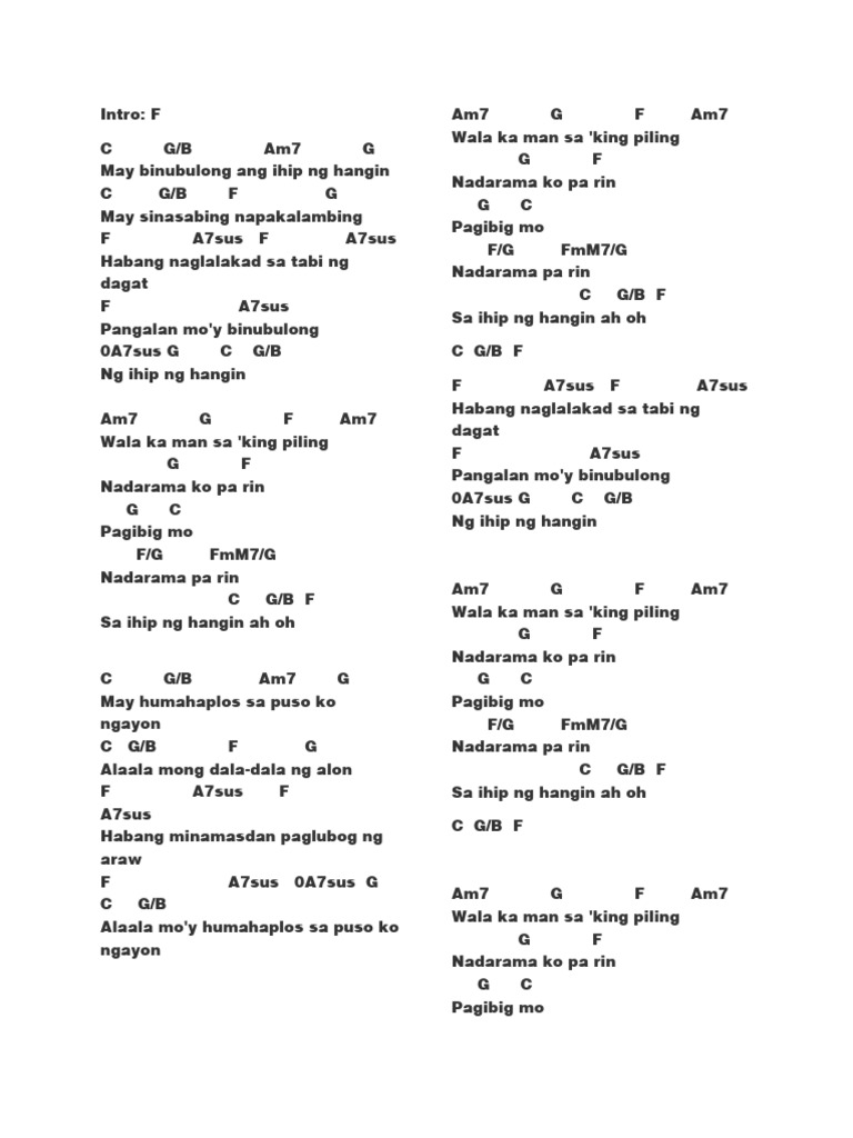 Ihip NG Hangin | PDF