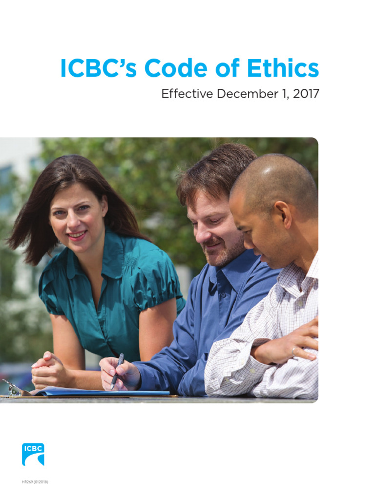 ICBC Code of Ethics Overview | PDF | Conflict Of Interest | Employment