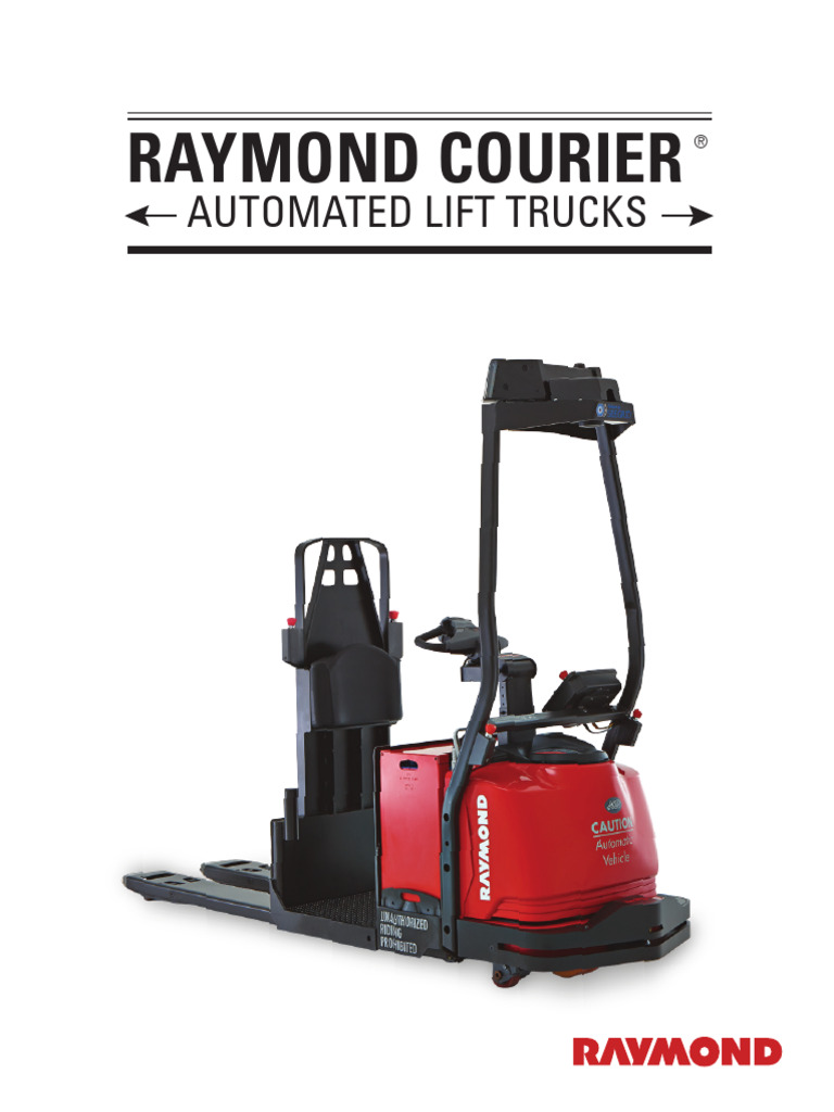 Raymond Courier Automated Lift Trucks Brochure SIPB10360614 | PDF ...