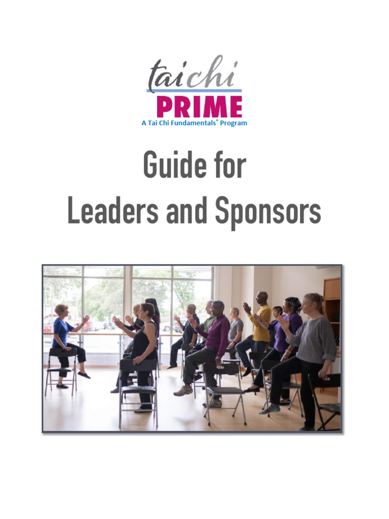 Tai Chi Prime Guide For Leaders and Sponsors | PDF | Career & Growth ...