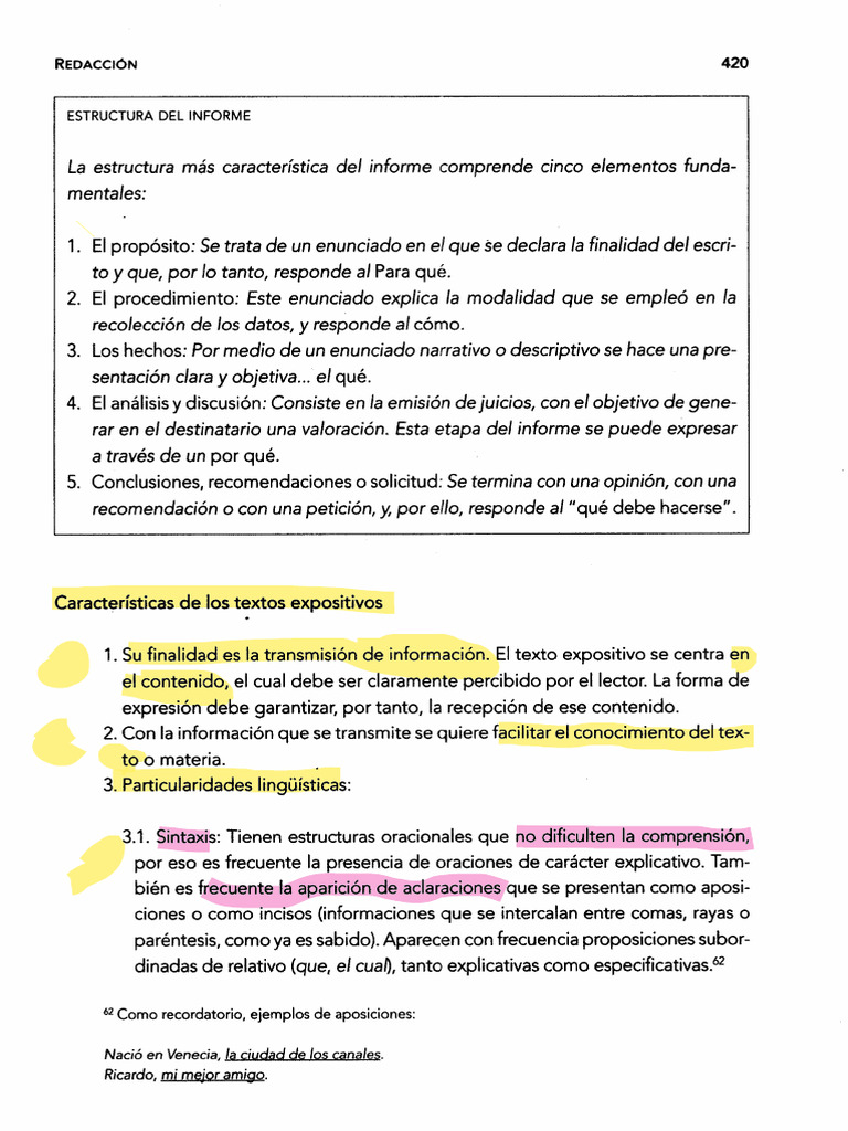Textos Expositivos | PDF