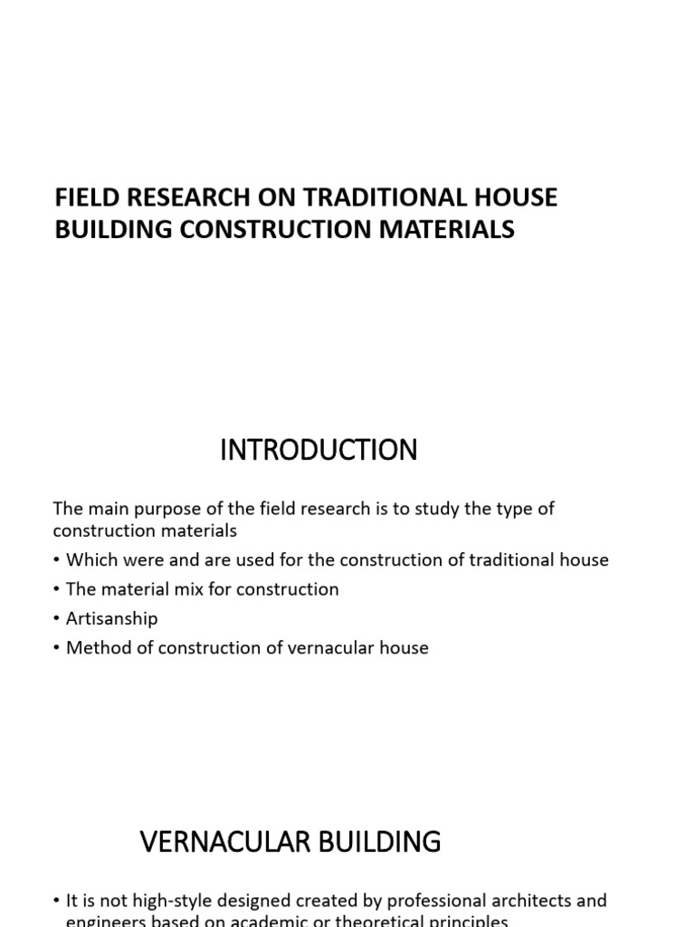 Traditional Ethiopian House Construction | PDF | Roof | Wood