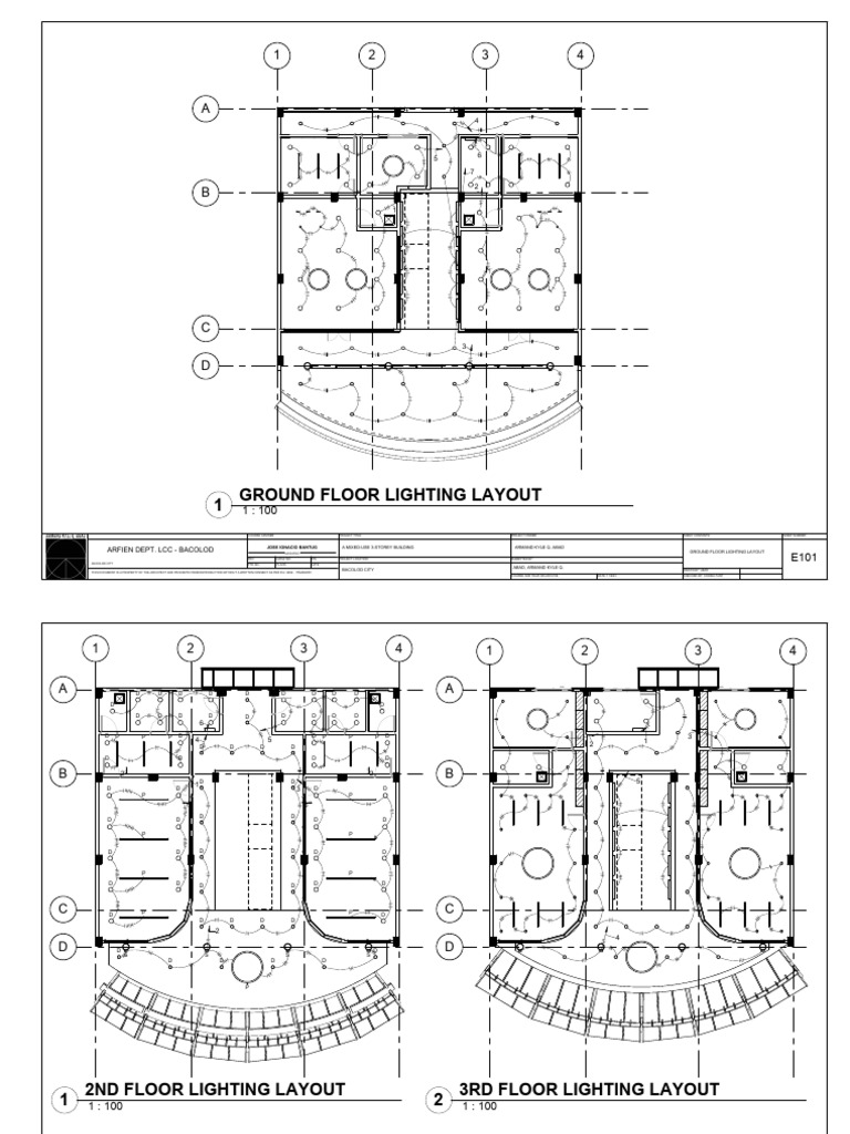 Sample Electrical Layout and Computation Student | PDF