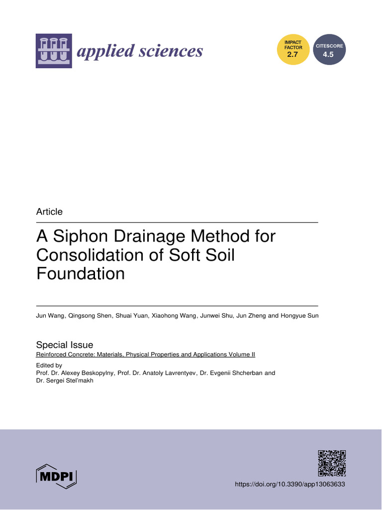 A Siphon Drainage Method For | PDF