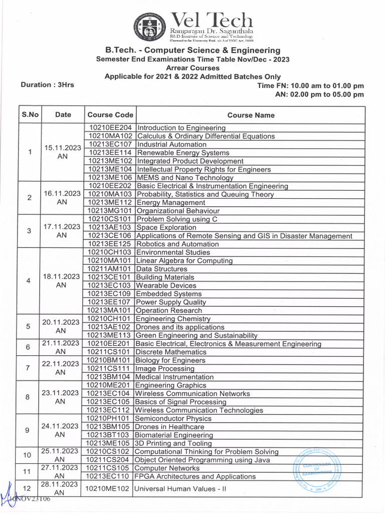 Computer Science and Engineering 3 | PDF