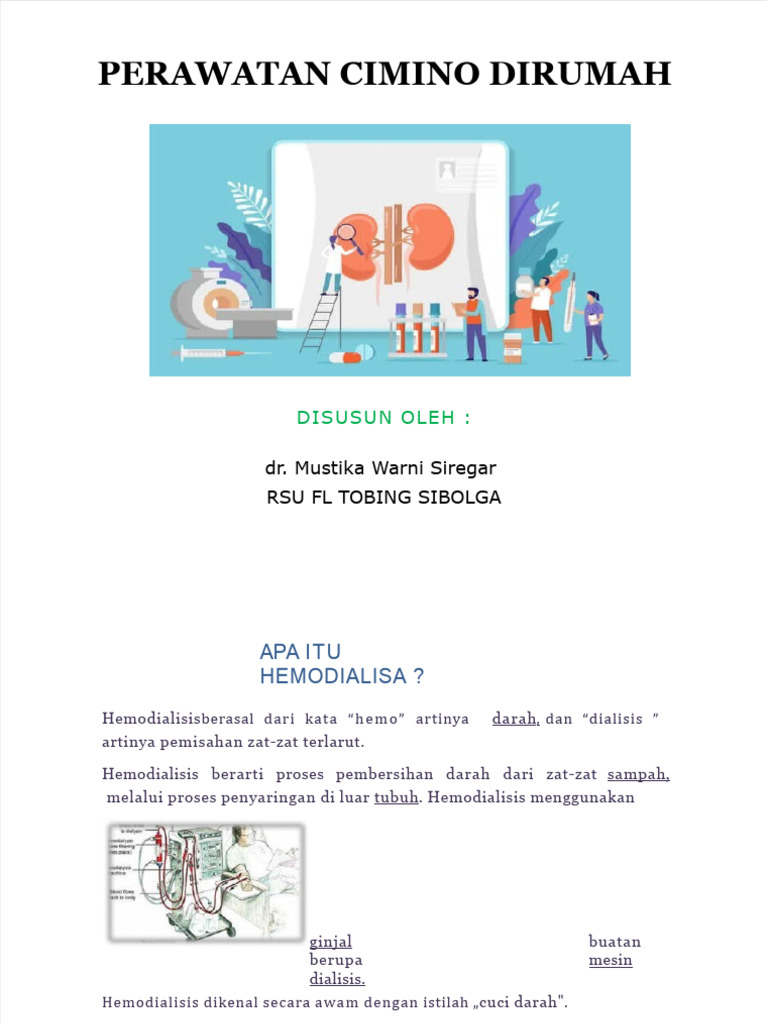 Revisi Dokumen - Tips - Perawatan-Cimino-Di-Rumah | PDF