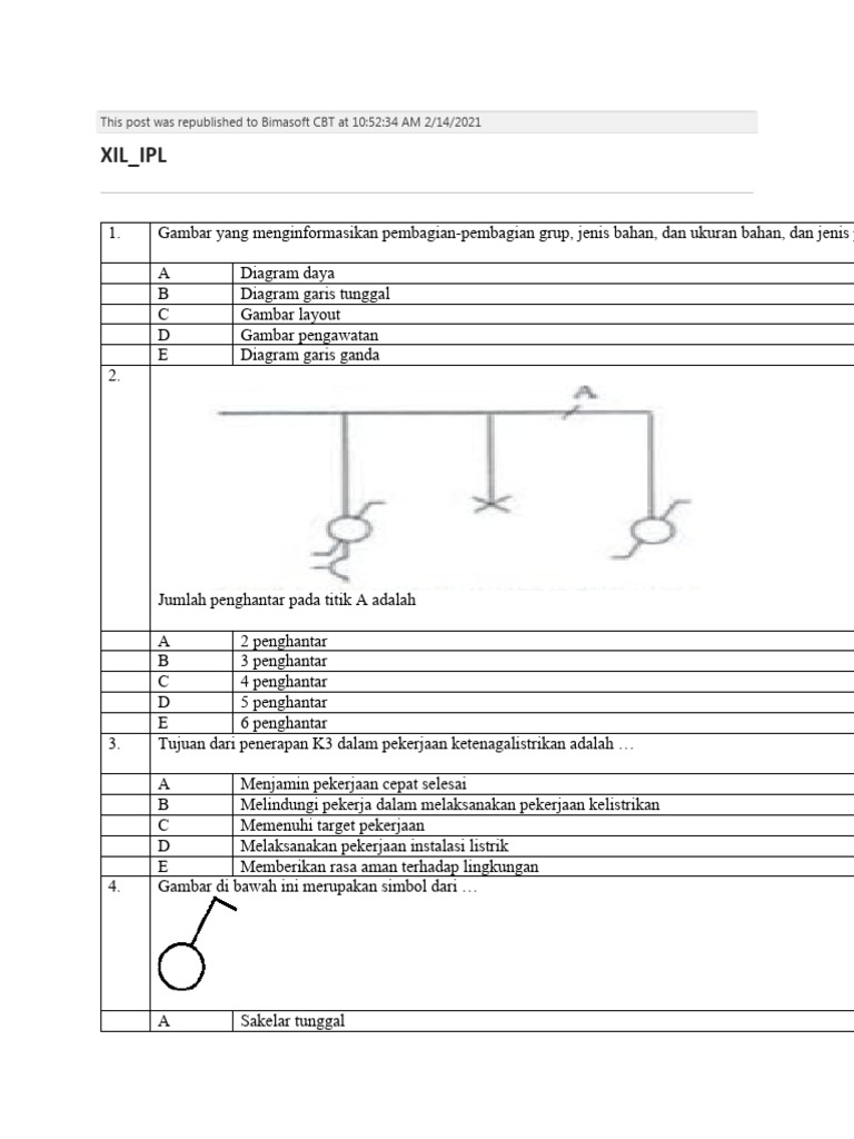 XI TITL-instalasi Penerangan Listrik | PDF | Teknologi & Rekayasa