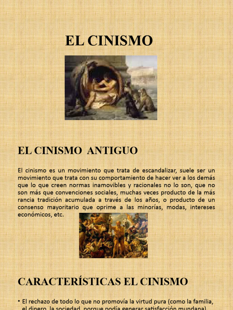 El Cinismo Mp4 | PDF