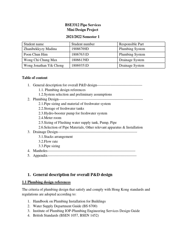 BSE 3312 Mini Design Project-5 | PDF