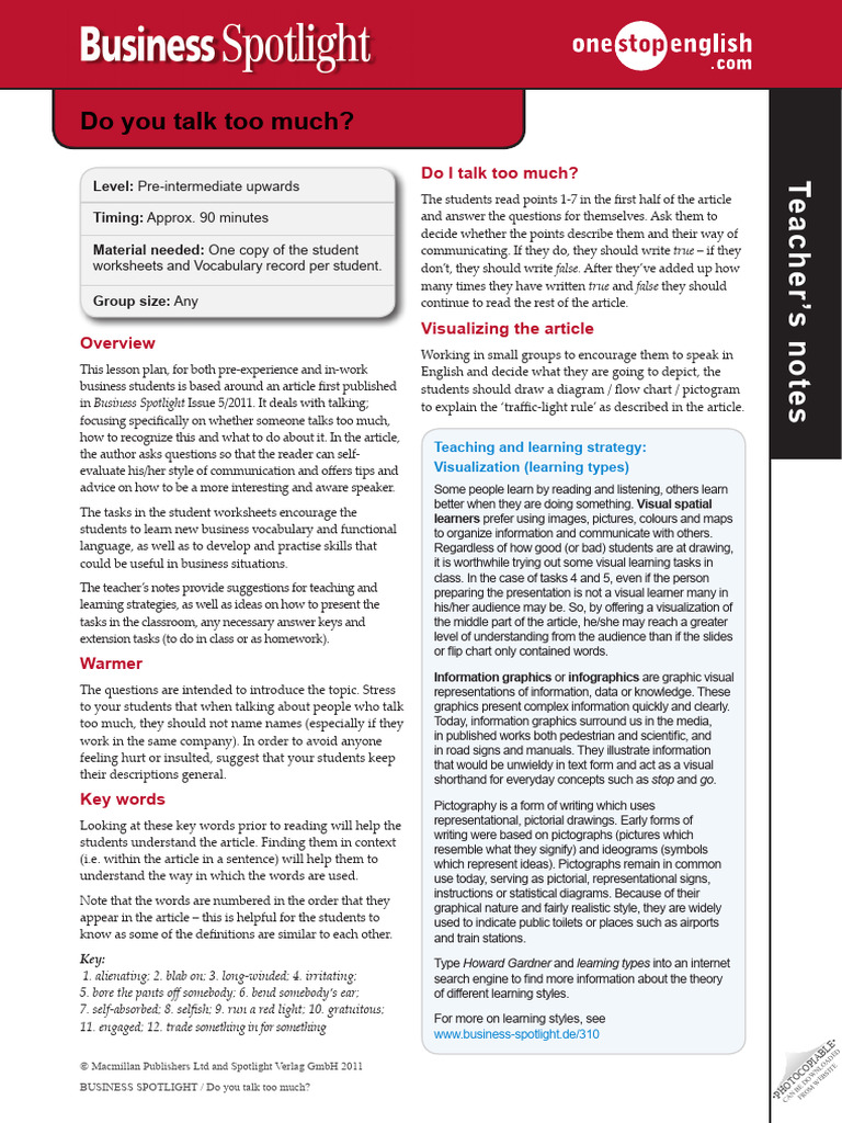 -DoYouTalkTooMuch | PDF | Infographics | Human Communication