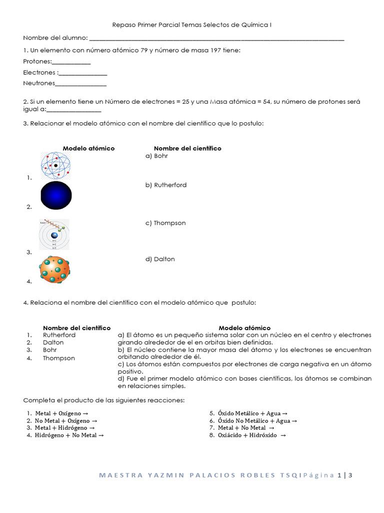 Repaso Primer Parcial Tsqi | PDF