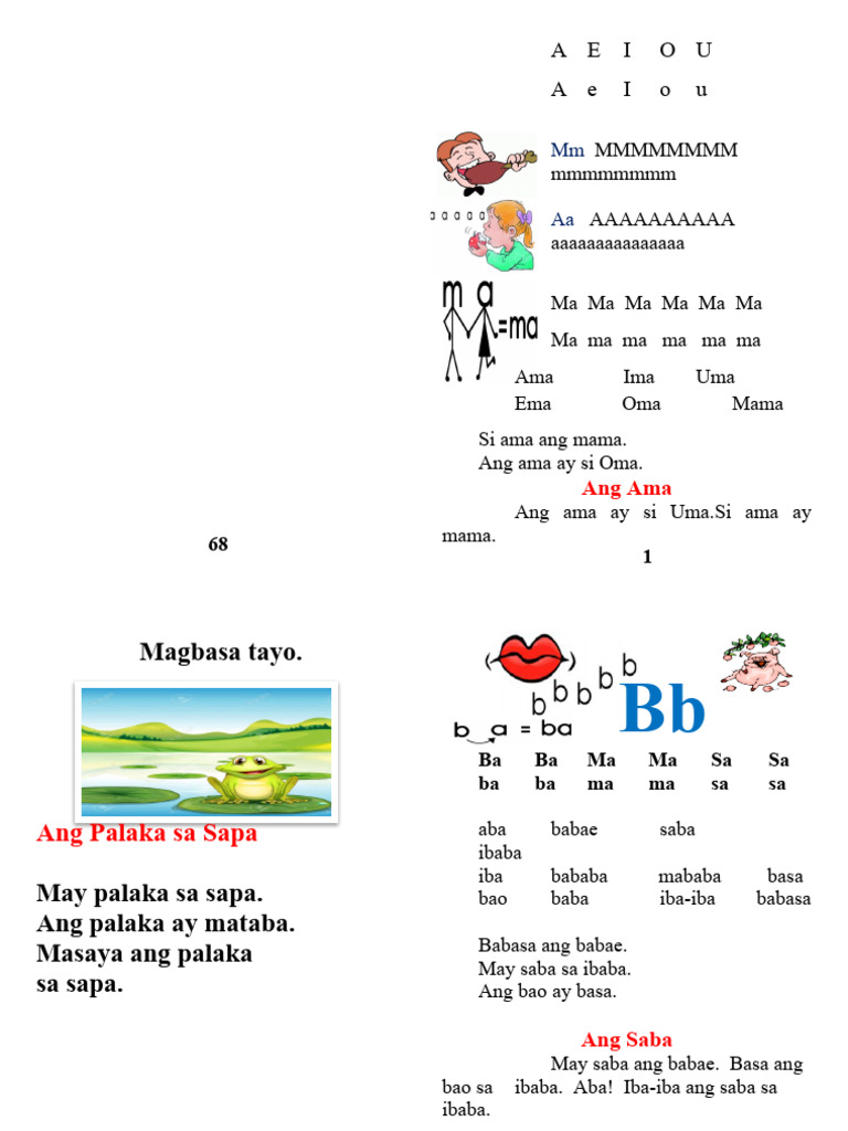 Mini-Book Marungko-A4 | PDF