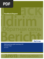 Kolbs Questionnaire | PDF