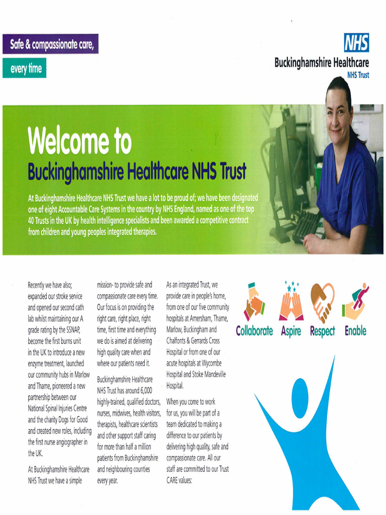 Welcome To Buckinghamshire NHS Trust | PDF