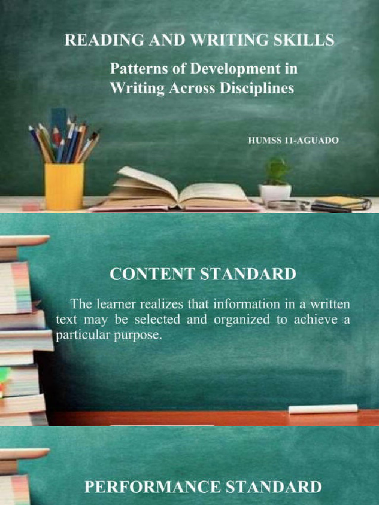 Rwskillspatterns 1pptx | PDF