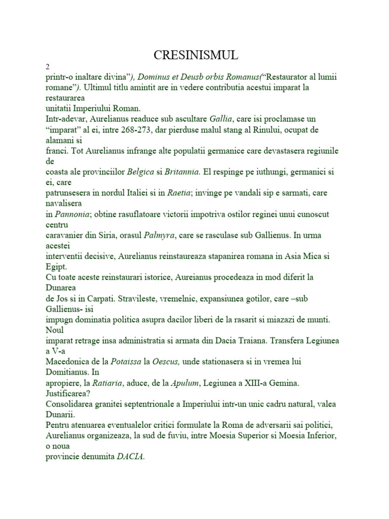 Crestinism Si Realitate | PDF