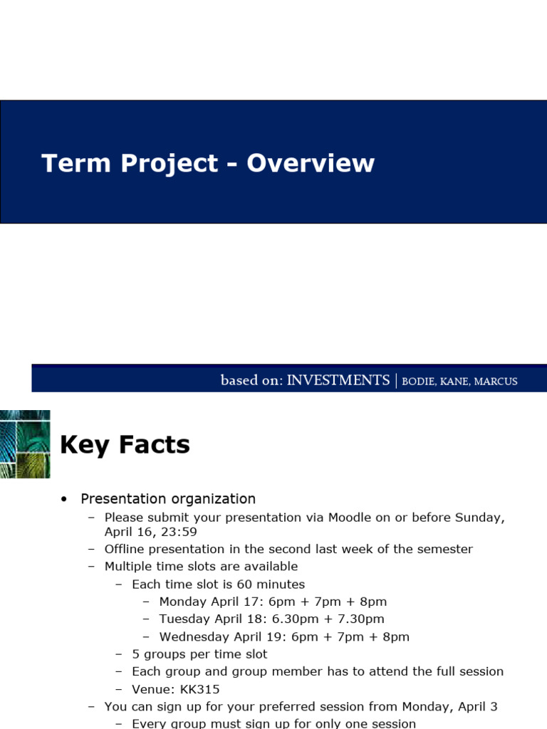 TermProject Overview | PDF