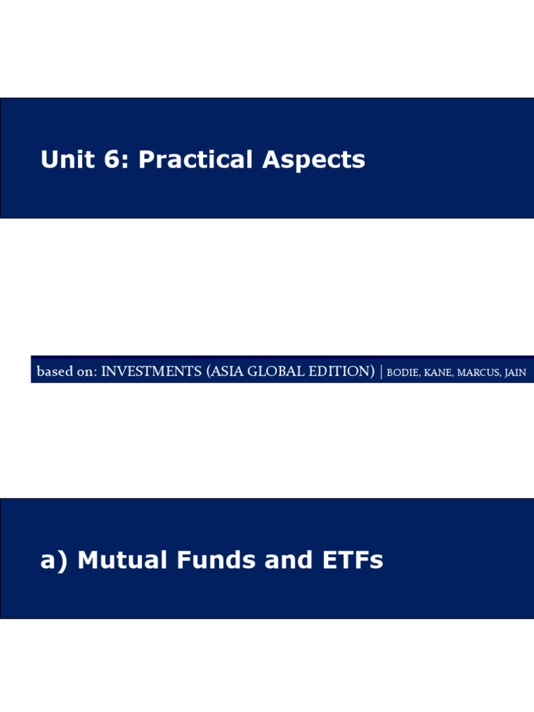 Unit 6 Practical Aspects | PDF