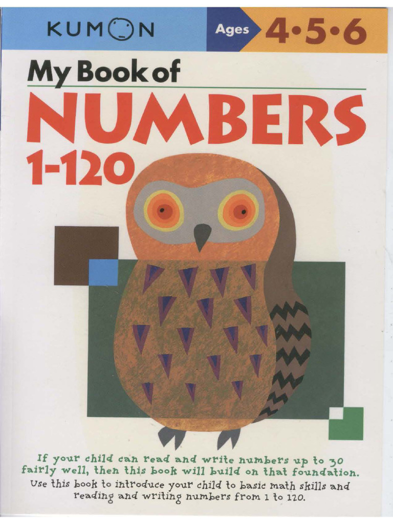 Ages 456 - My Book of Numbers (1-120) | PDF