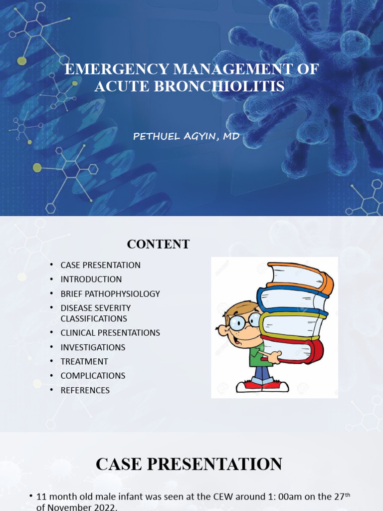 Emergency Management of Bronchiolitis | PDF | Health Care | Medicine