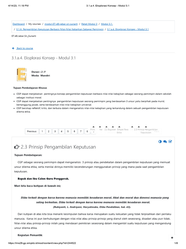3.1.a.4. Eksplorasi Konsep Modul 3.1 Hal 10 | PDF