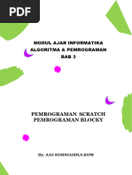Scratch vs Blockly: Pilihan Pemula Pemrograman | PDF