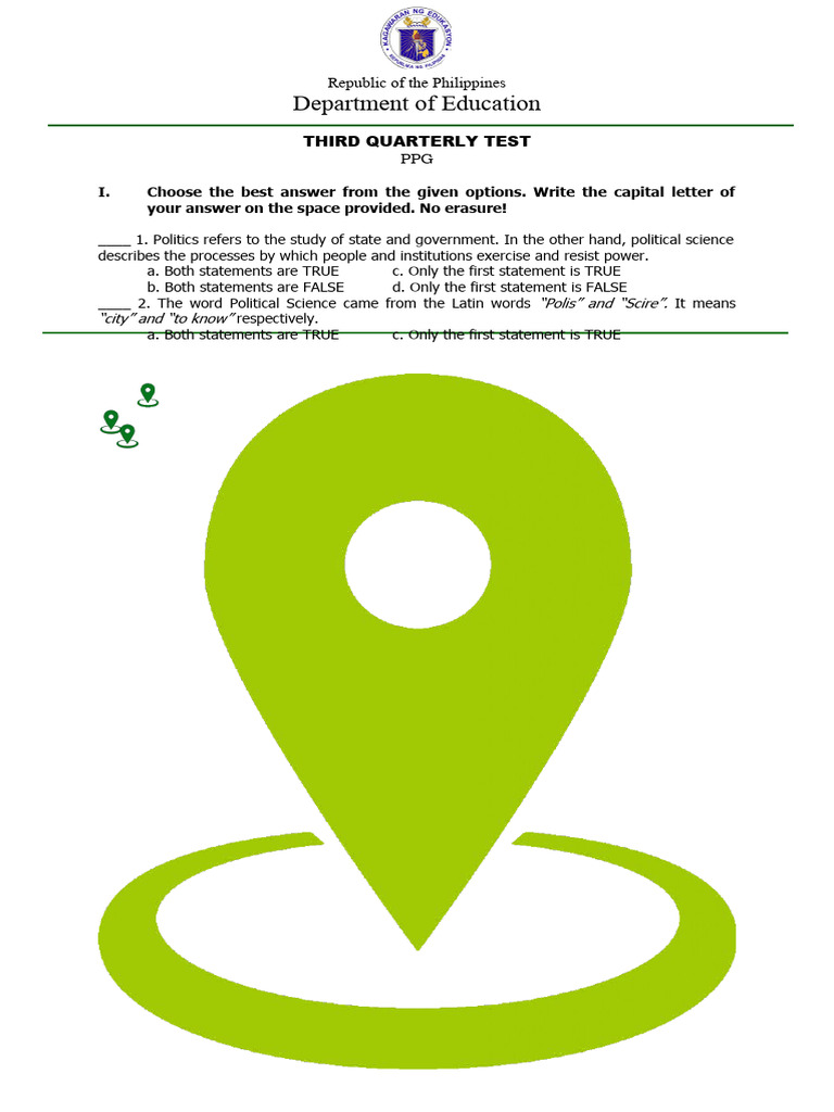 PPG Test Q3 | PDF
