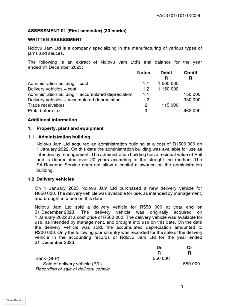 Assessment 01 S1 2024 Pdf 