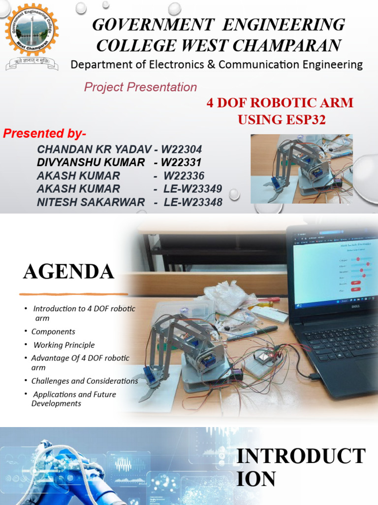 4 Dof Robotic Arm1 | PDF