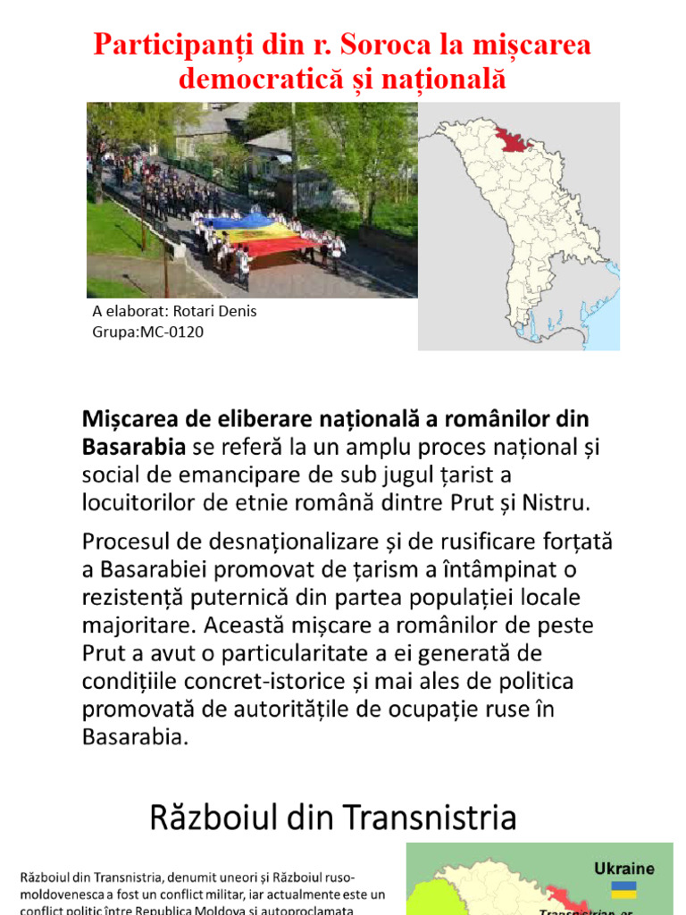 Miscarea de Eliberare Nationala | PDF