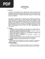 CSC Mental Health Program Guidelines | PDF | Mental Disorder | Employment
