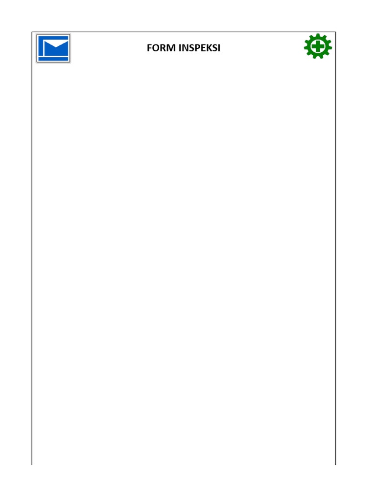 Form Inspeksi Alat Berat | PDF