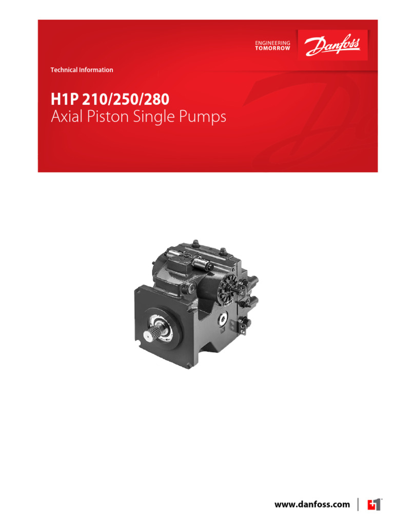 Danfoss | PDF | Pump | Thrust