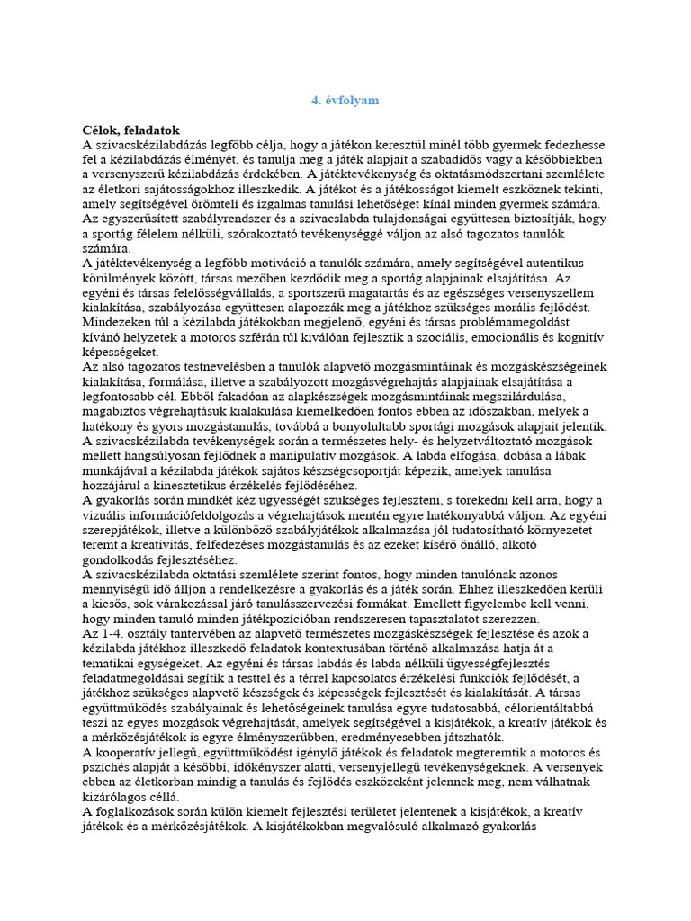 Kézilabda | PDF