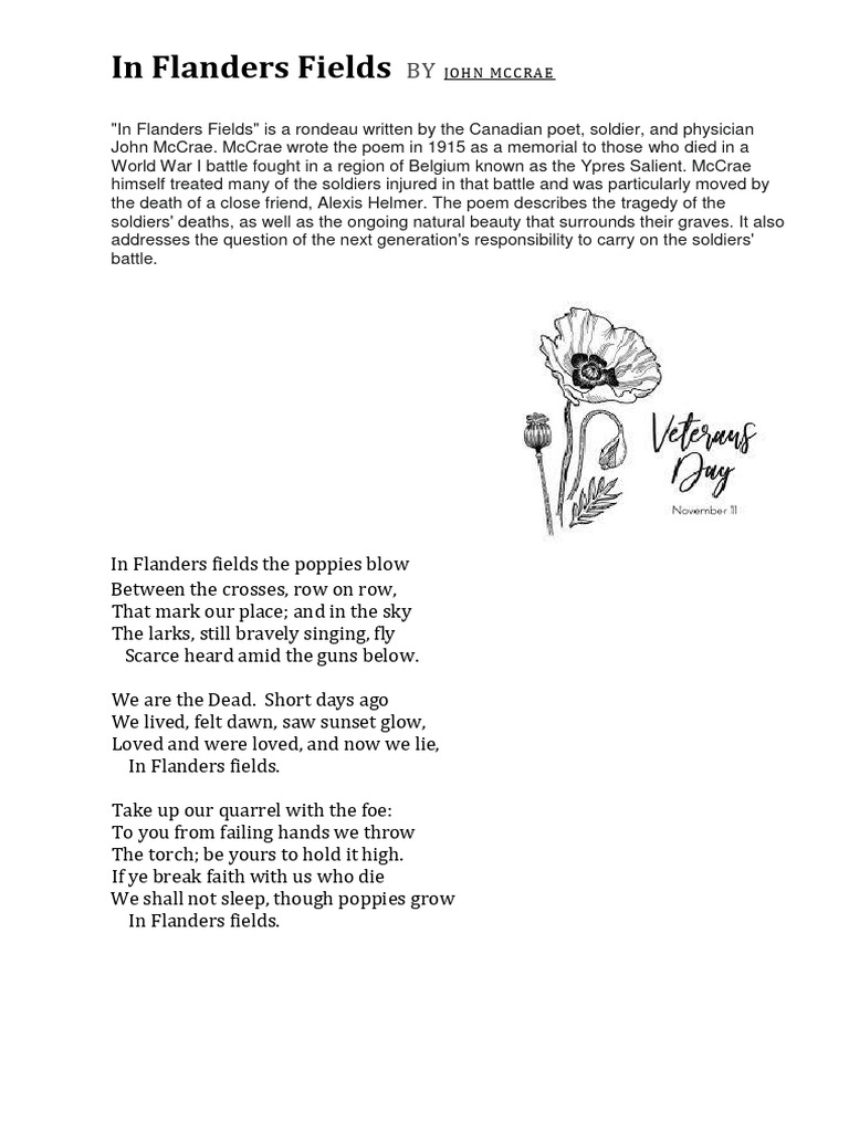 In Flanders Field | PDF