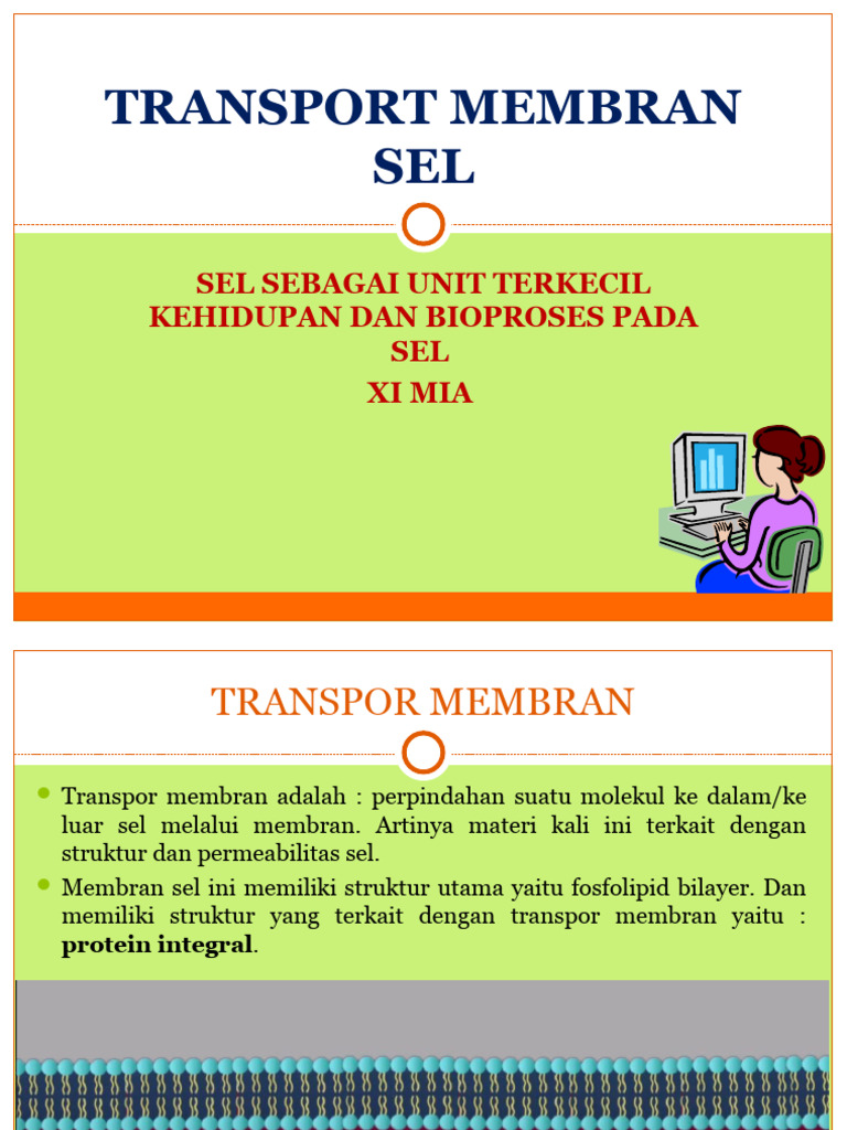 Transport Membran Sel | PDF