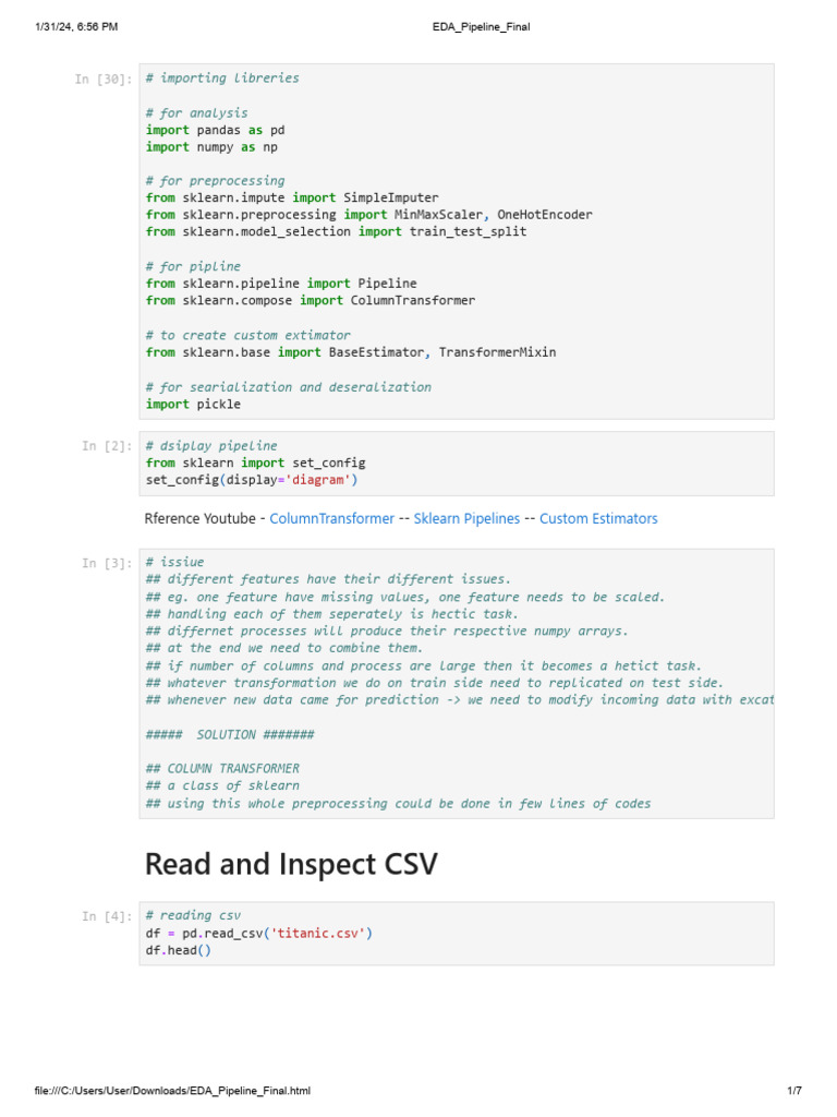 EDA Pipeline Final | PDF | Computing | Computer Science