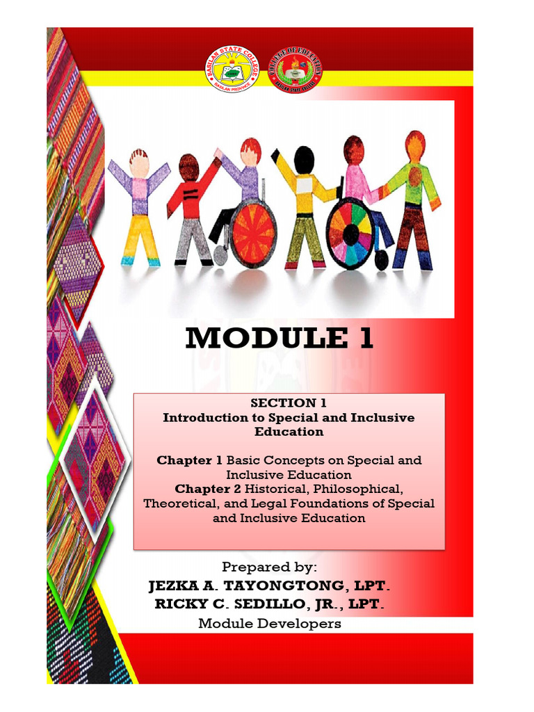 PED 105 - Module 1 | PDF