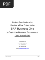 Sap B1 - Production | PDF | Inventory | Supply Chain Management