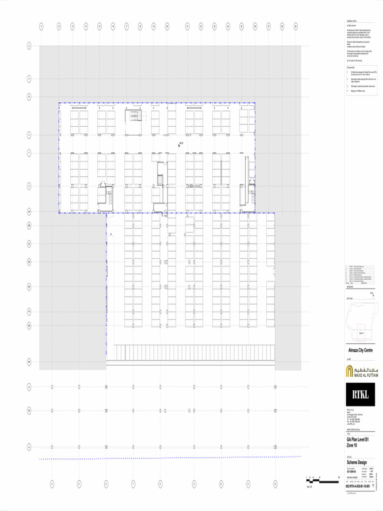 002-RTK-A-030-B1-10-001 - GA Plan Level B1 Zone 10 | PDF