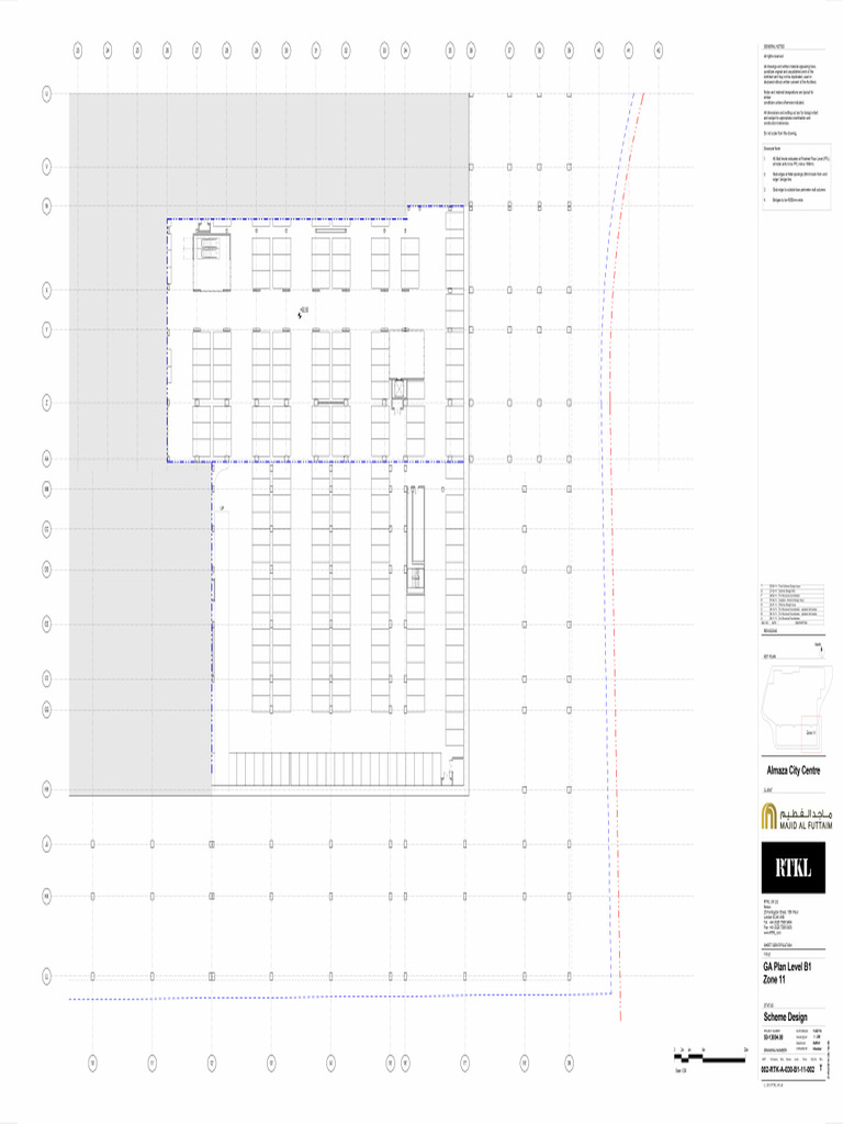 002-RTK-A-030-B1-11-002 - GA Plan Level B1 Zone 11 | PDF