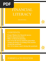FINANCIAL-LITERACY Power Point Presentation | PDF | Financial Literacy ...