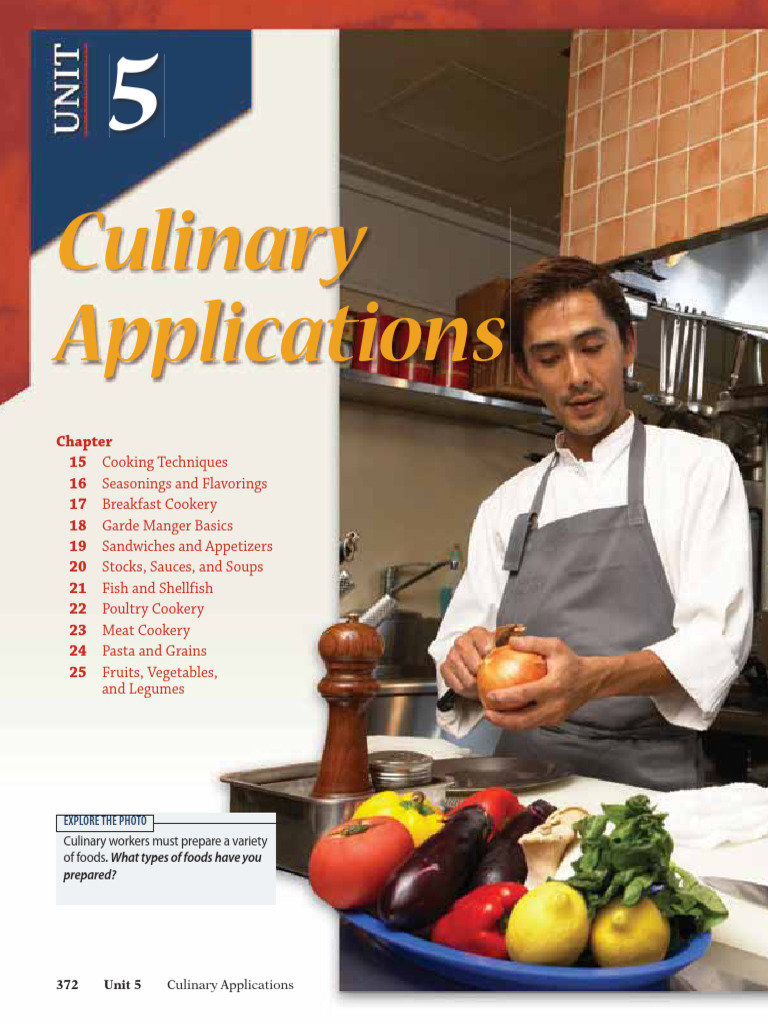 Unit 5 Chapter 15 - Cooking Techniques | PDF | Roasting | Grilling