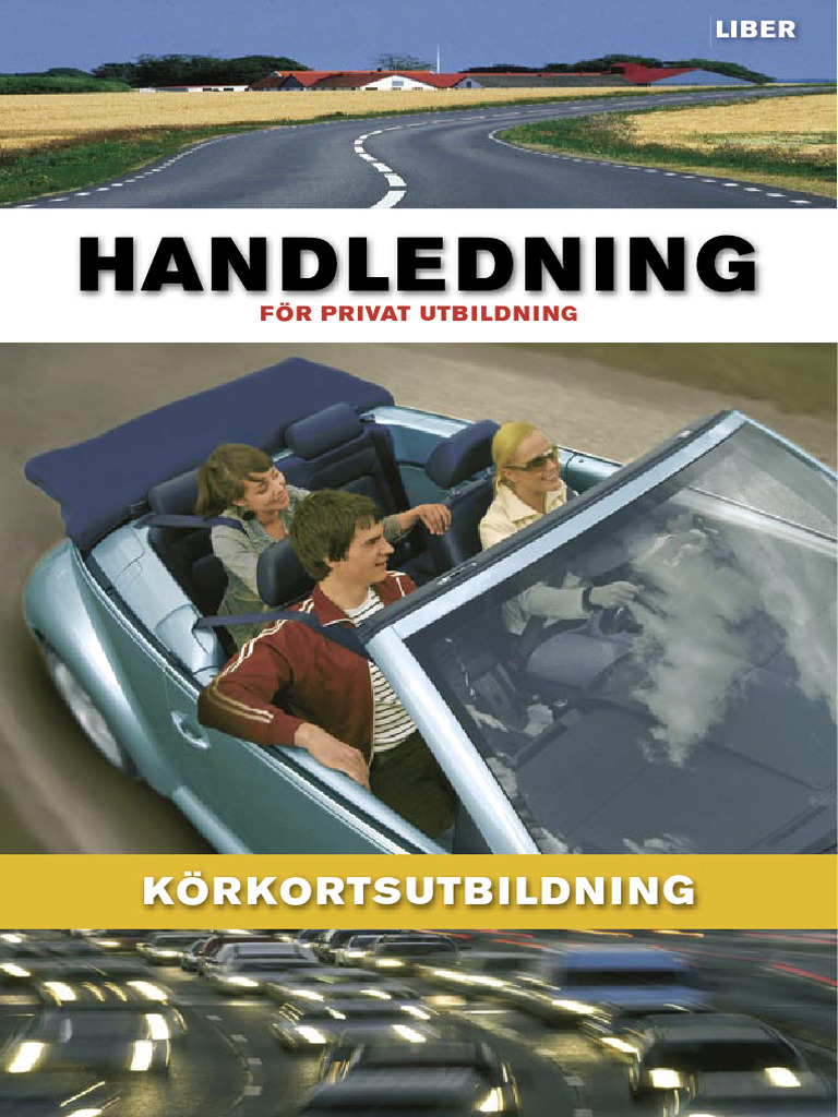 Körkortsutbildning: Handledning för lärare | PDF