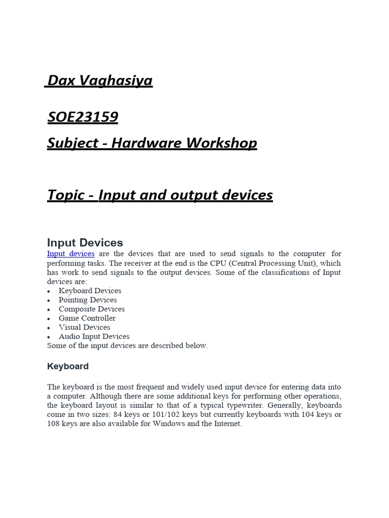 Dax 3 | PDF | Printer (Computing) | Computer Keyboard